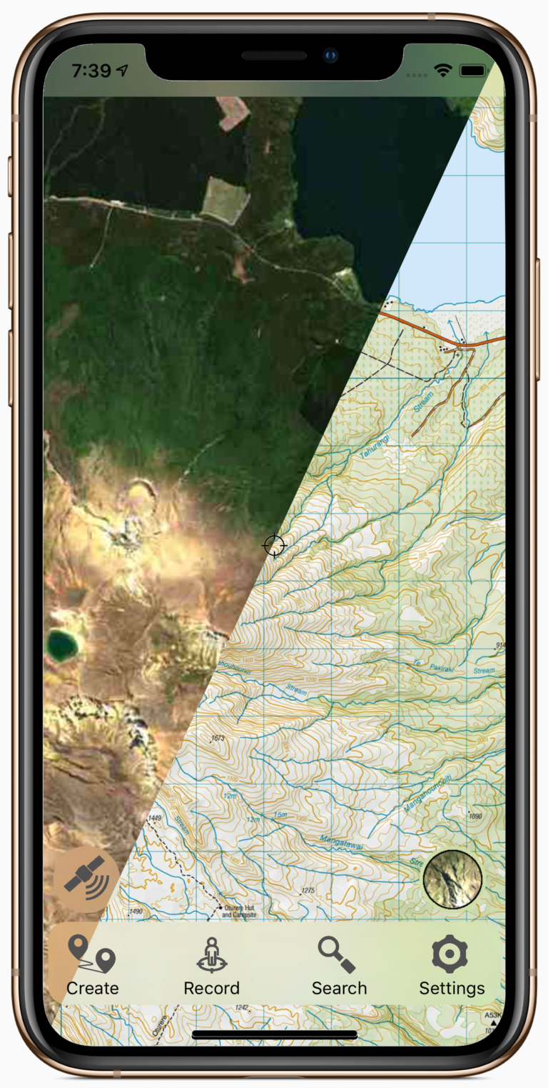 NZTopo50 – Offline New Zealand topographic map for mobile devices